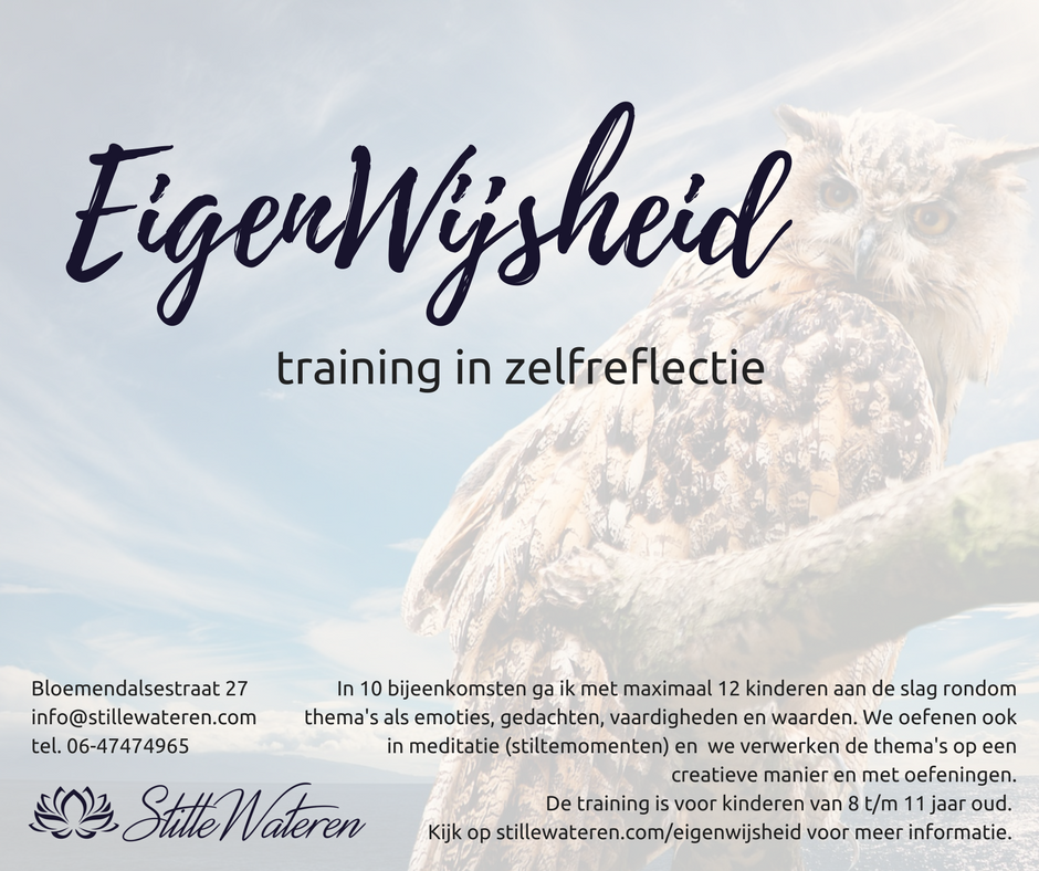 EigenWijsheid - training in zelfreflectie voor kinderen - Amersfoort Zuid